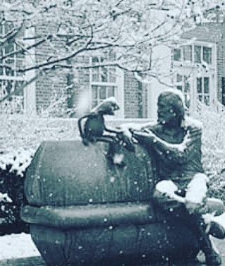 Picture of the day: Muppet in the snow. – Globetrotting Grandpa